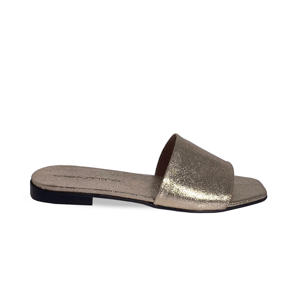 MILLY PLATINUM LAMINATED – Identità Shoes