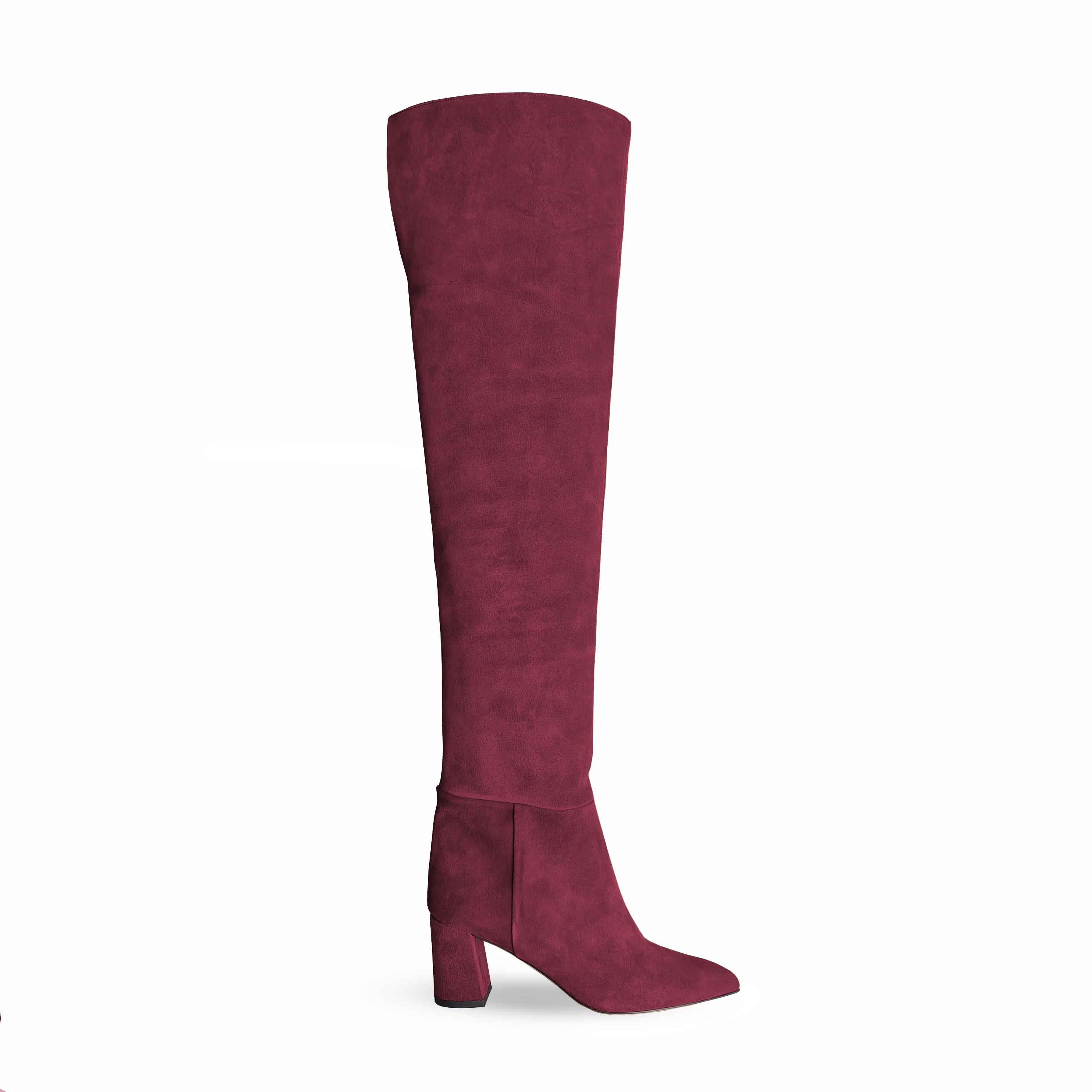 GILDA SCAMOSCIATO BURGUNDY – Identità Shoes