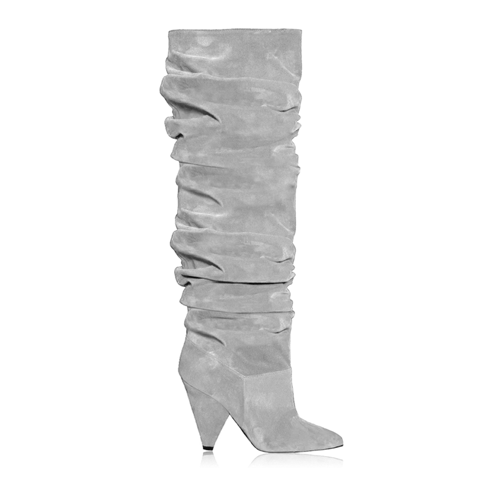 KYRA SUEDE GRAY – Identità Shoes